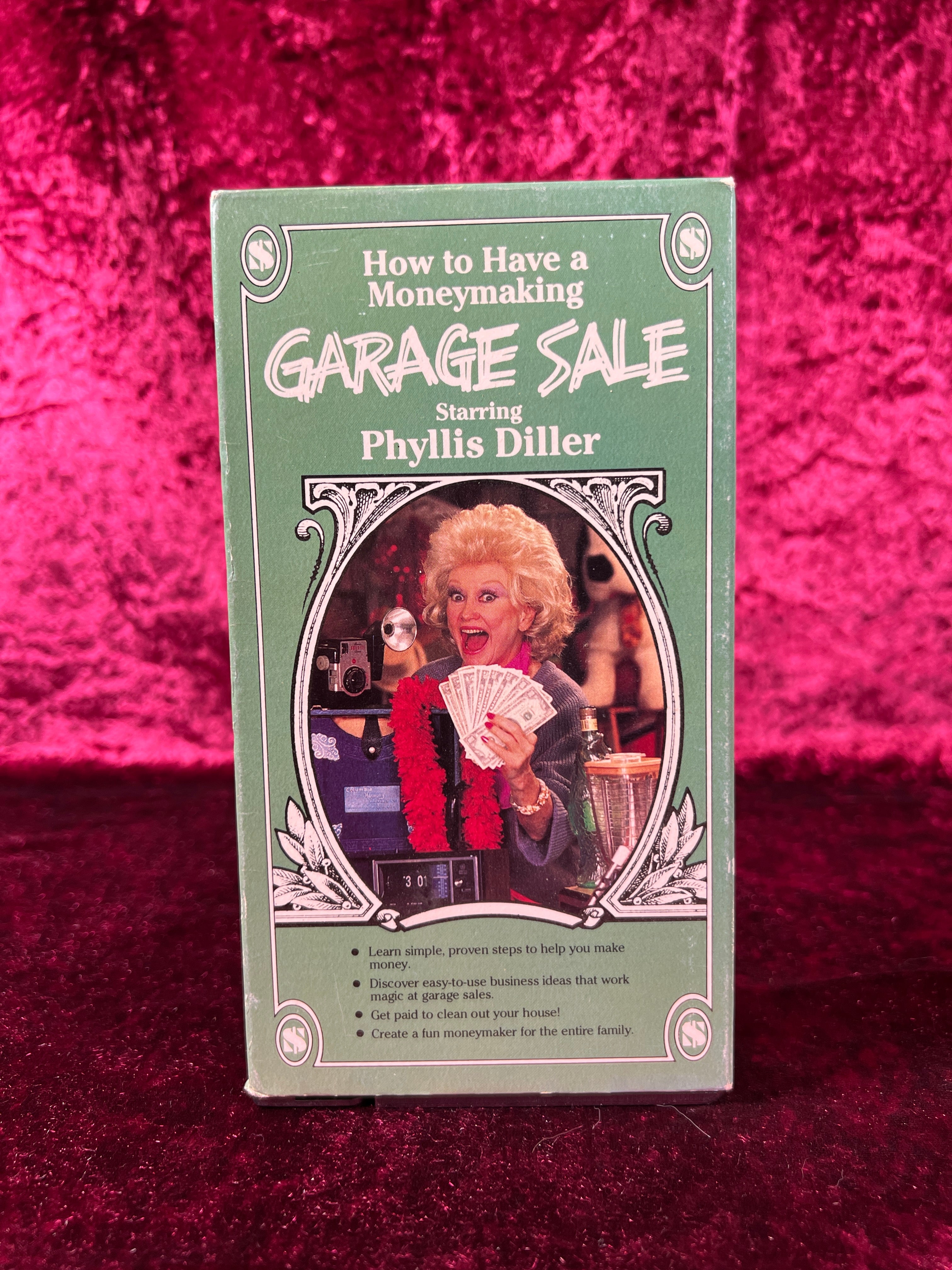 VHS - How To Have A Moneymaking Garage Sale - 1987 – The Cat Vintage